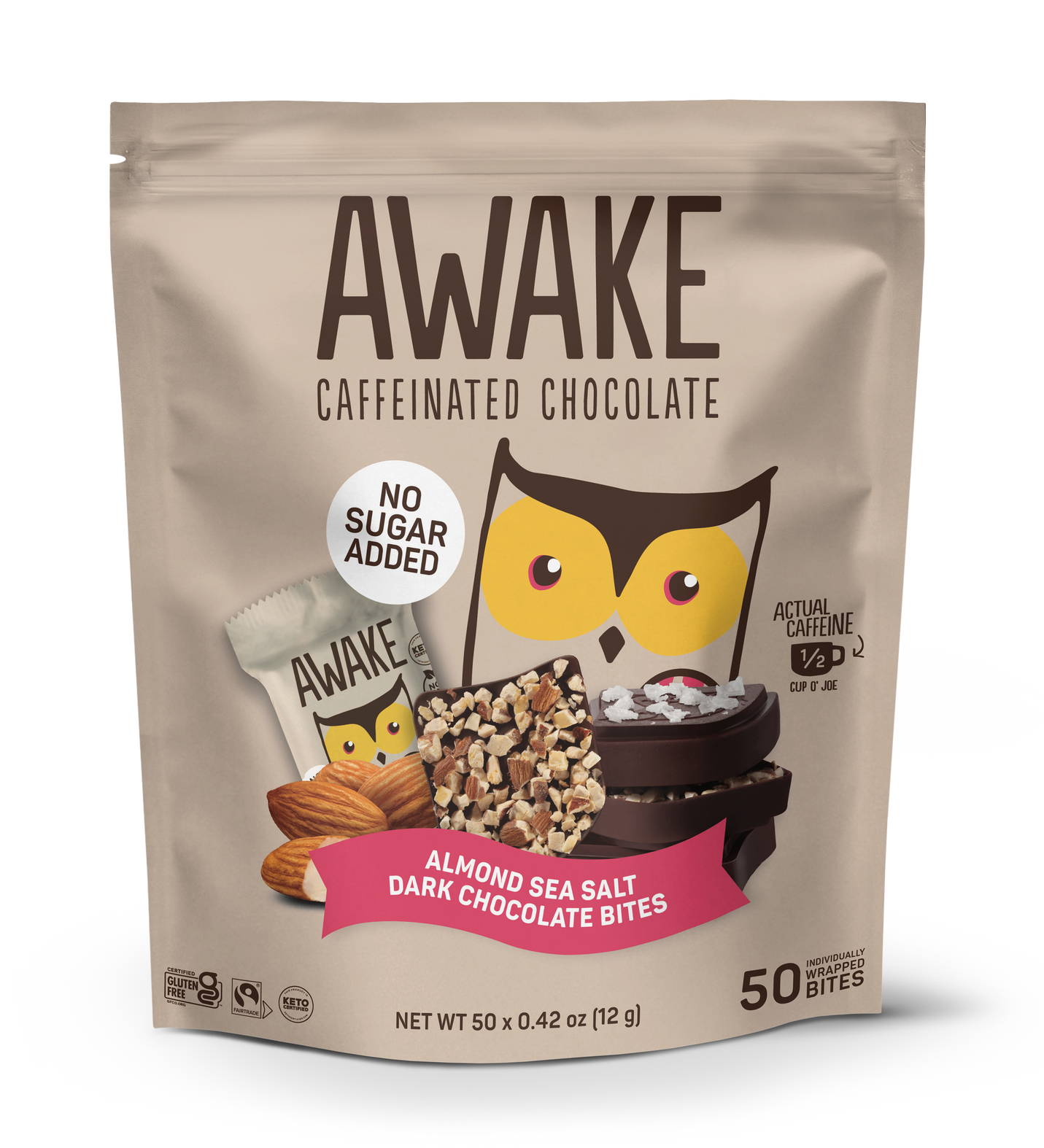 Awake Chocolate Bites | Caffeinated Chocolate Bars | Coffee Replacement ...